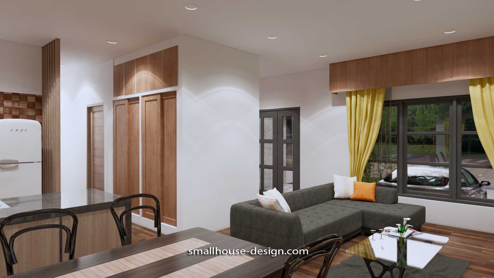 House Design Plans 12x12 Pdf Plans 2 Beds - Small House Design Plan