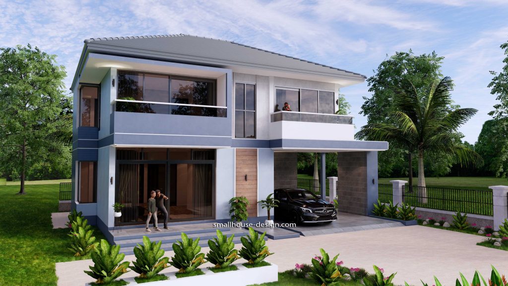 Small House Plan 11.8x7.5 M 3 Beds 39x25 Feet - Small House Design Plan