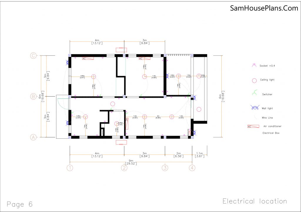 20x30 Single Small House Plan 2 Bedrooms 1 Bath - Small House Design Plan