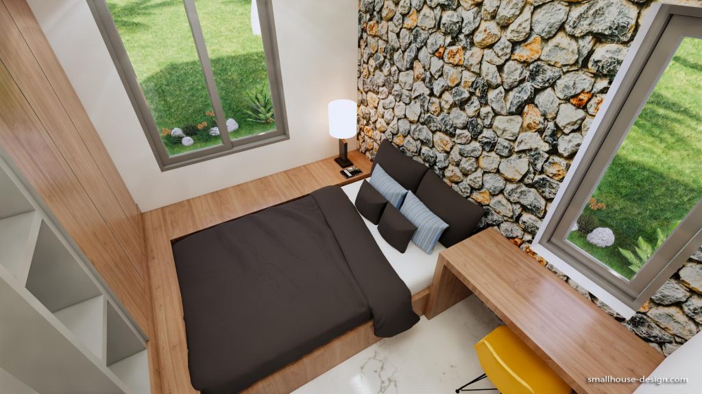 20x40 Small House Plan 2 Bedrooms 2 Bathrooms - Small House Design Plan