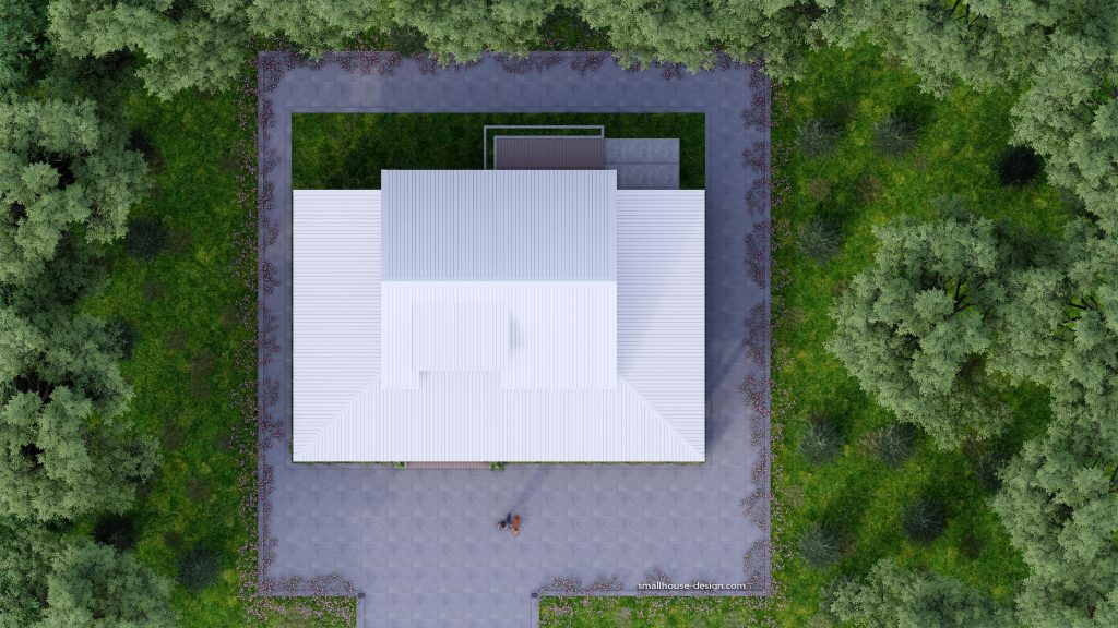 46x30 Small House Plan 14x9 Meter 3 Beds - Small House Design Plan