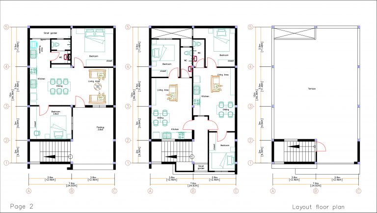 Free Layout Plan Archives - Small House Design Plan